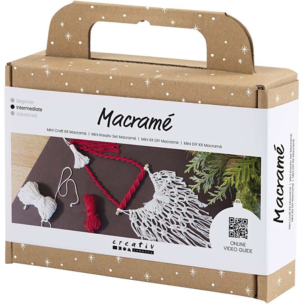 Macrame Santa Craft Kit *Last Remaining Stock* – Cascayde