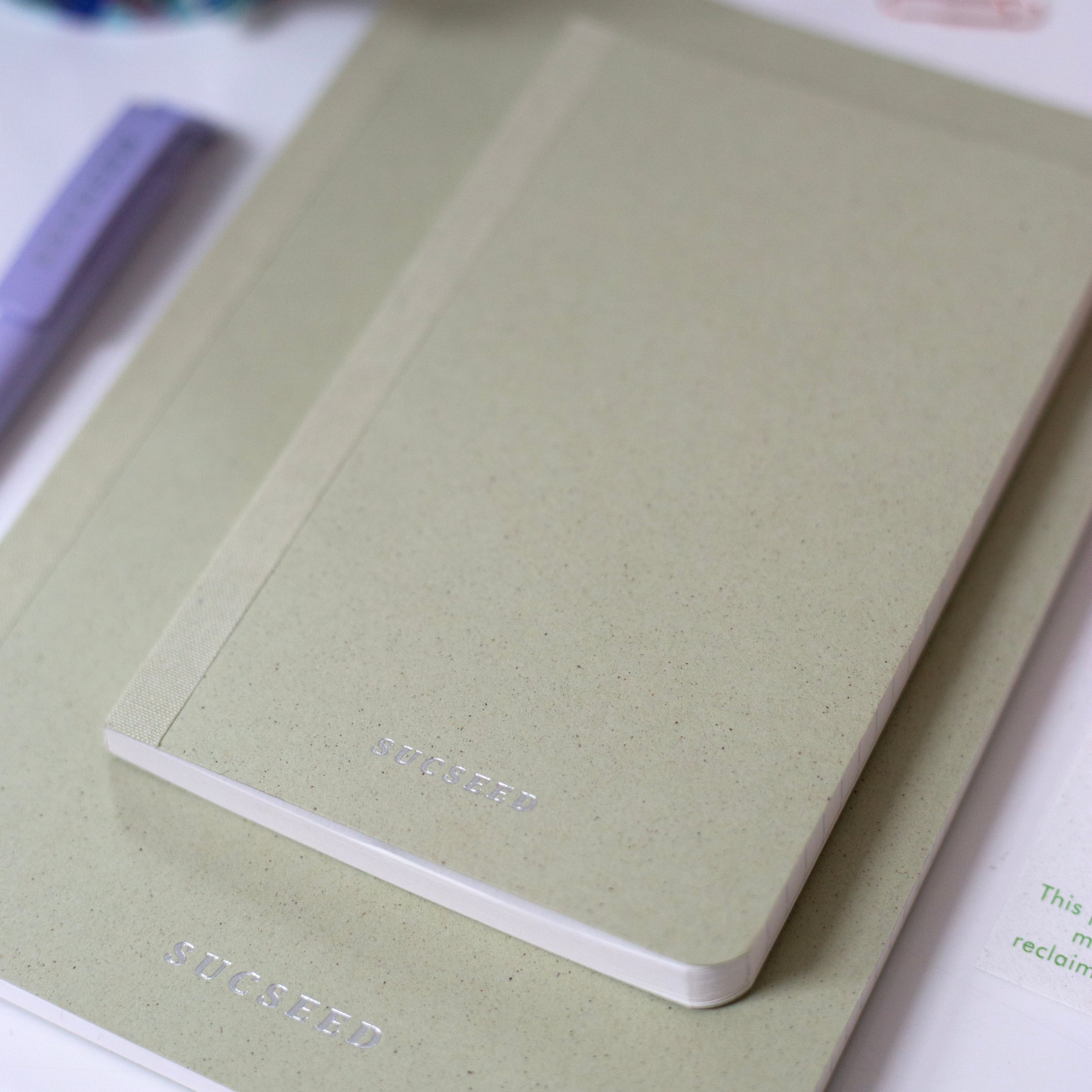 Recycled A6 Notebook - Kiwi Fruit – Cascayde