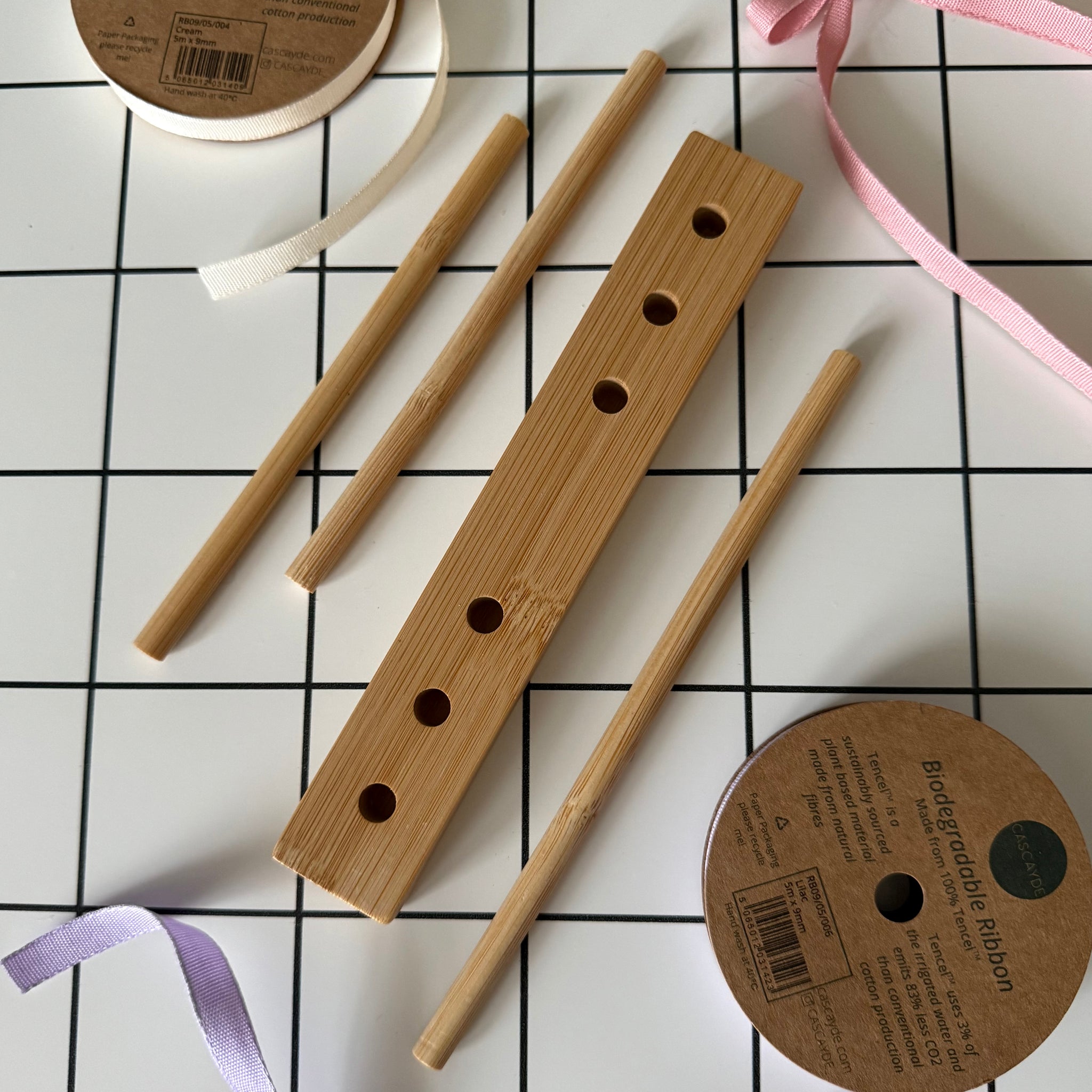 Bamboo Bow Maker & Ribbon Dispenser – Cascayde