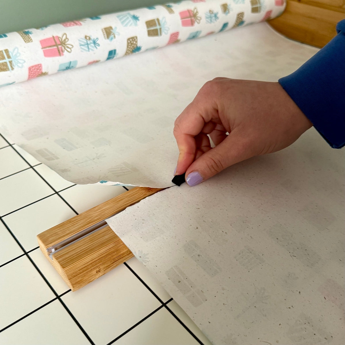 Bamboo Table Top Paper Cutter – Cascayde