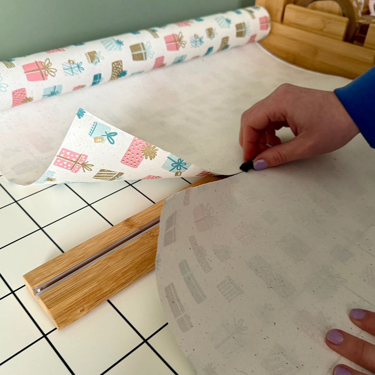 Bamboo Table Top Paper Cutter – Cascayde