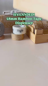 Bamboo Tape Dispenser (48mm) – Cascayde
